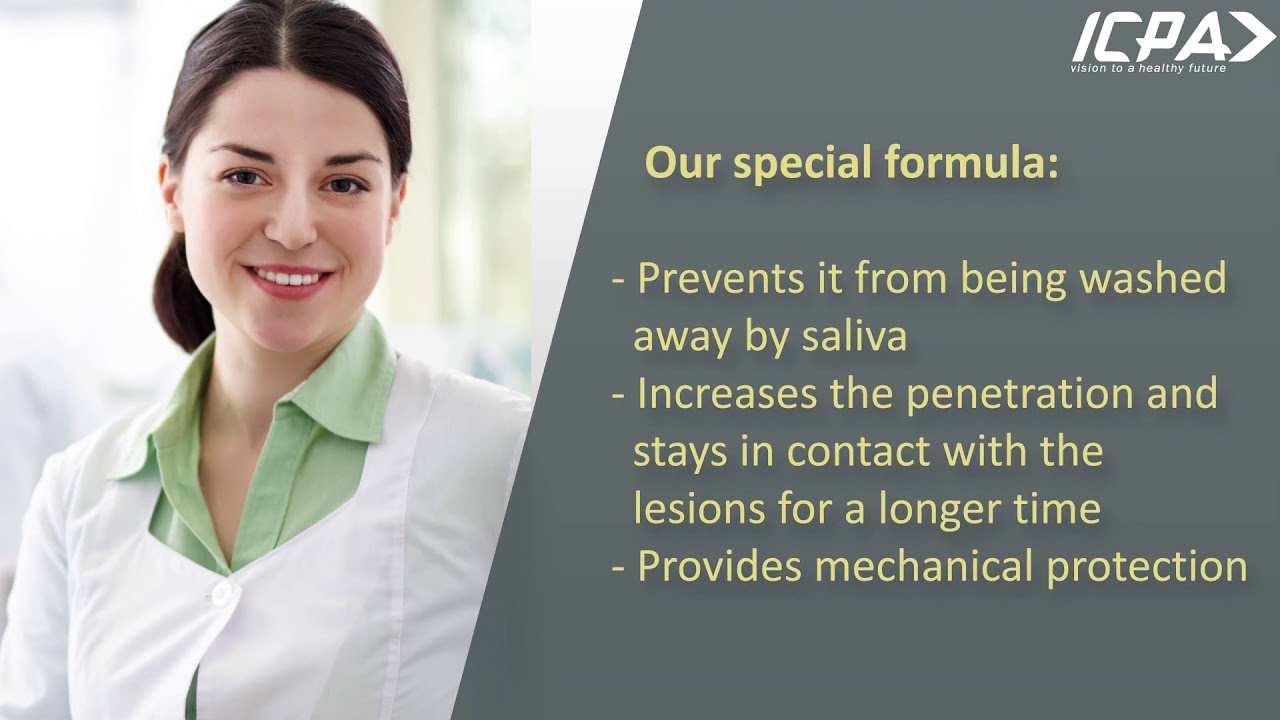 Trioplast - Most Effective Solution for Inflamed Oral Ulcers - YouTube