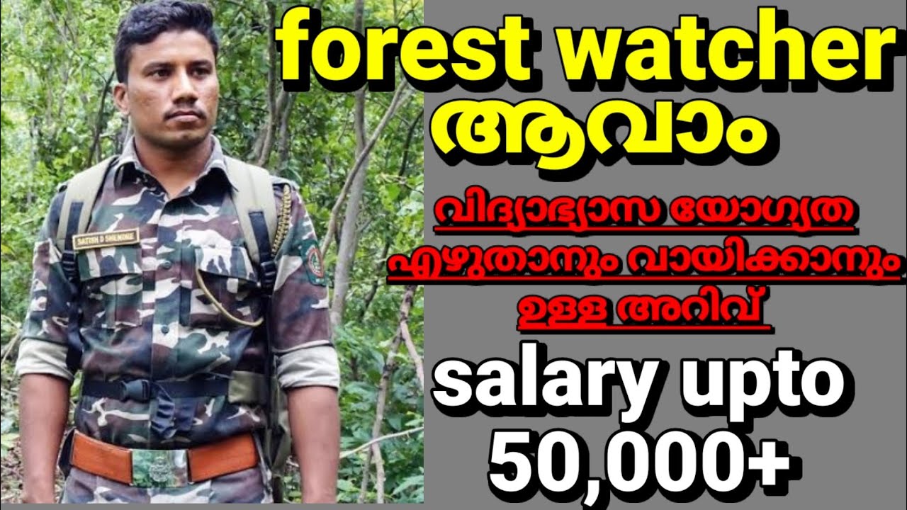 forest watcher recruitment| ഇനി രണ്ട് ദിവസം മാത്രം ബാക്കി| special ...