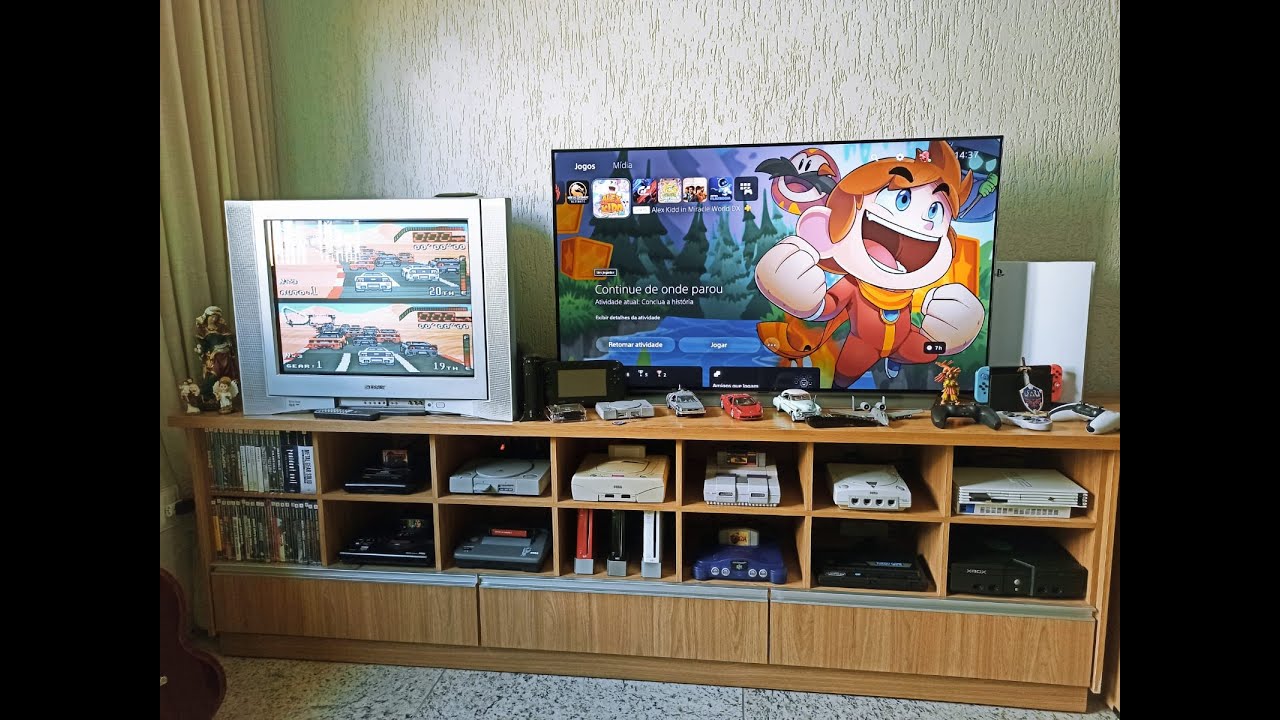 Coleção de vídeo games antigos - YouTube