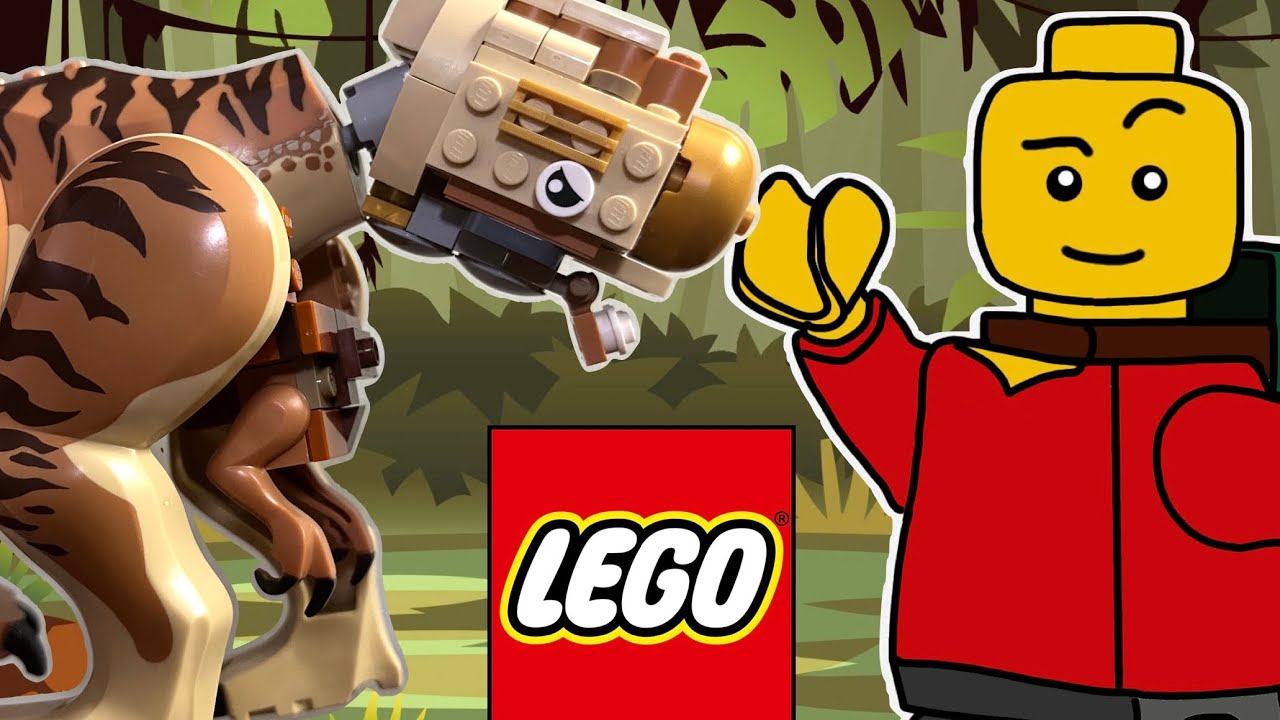 How to make the Distortus Rex out of Lego - YouTube