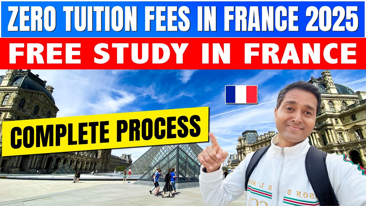 Zero Tuition Fees in France 2025| BIG CHANGES| Free Study in France ...