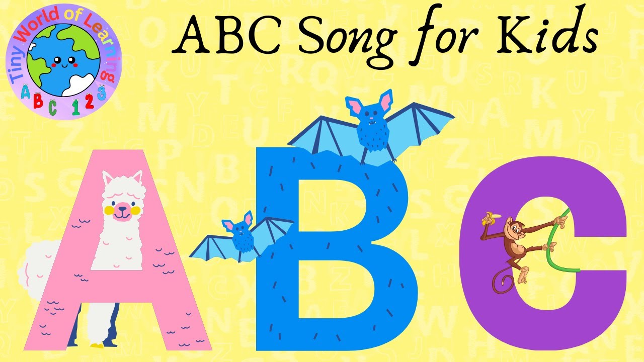 ABC Phonics Song For Kids - Animal Phonics Song For Toddlers - Alphabet ...
