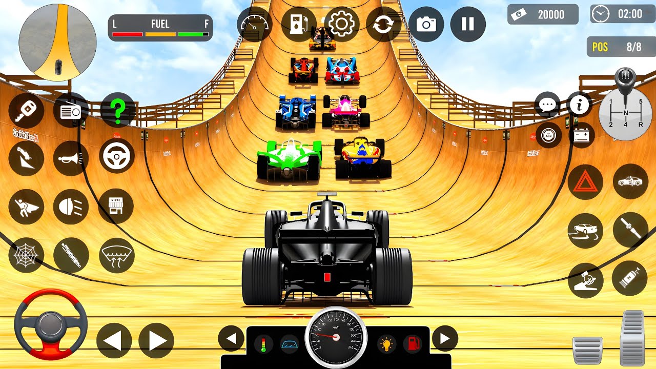 Car Jumping Games - Car Stunts: A Thrilling 3D Racing - Android ...