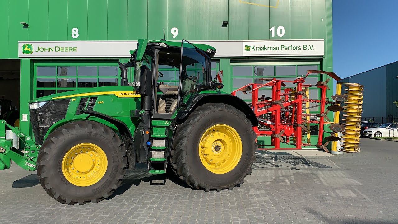 NEW 7 330R John Deere - YouTube