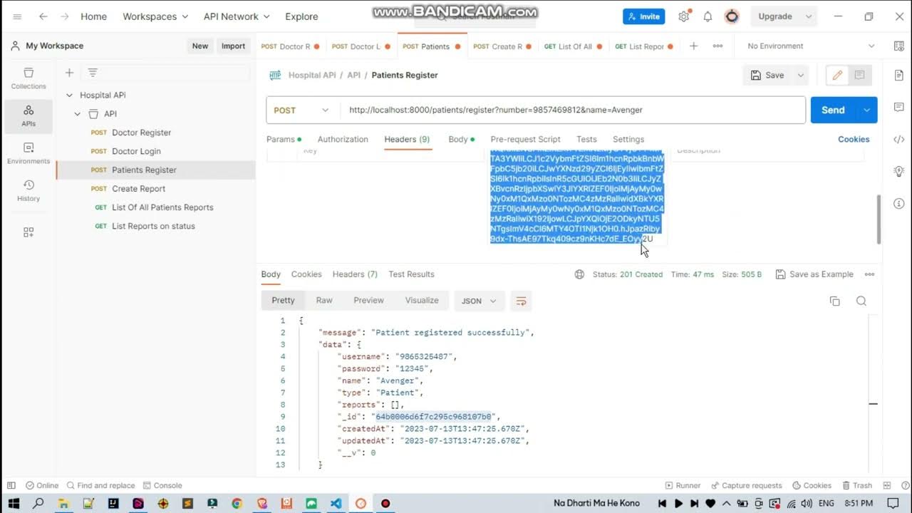 Hospital Api Coding Ninjas Backend Test Youtube