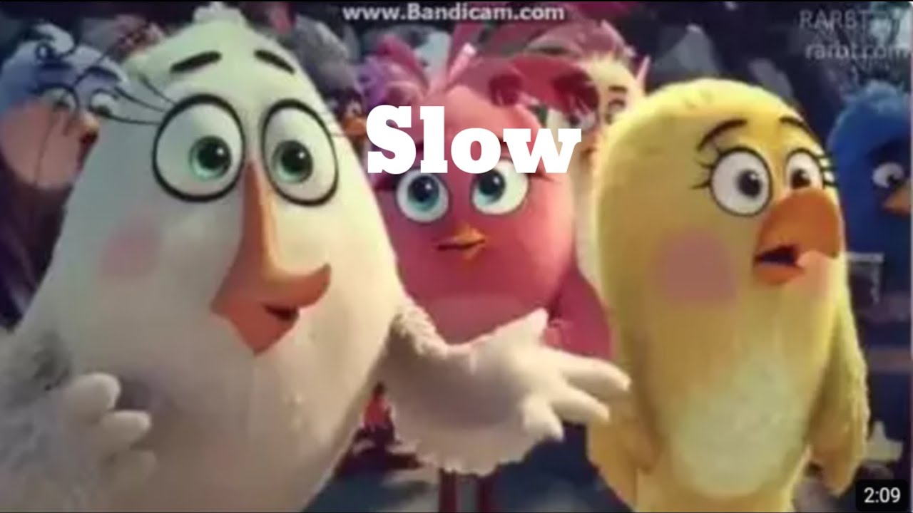 The Angry Birds Movie - Birds Build a Boat Slow Motion - YouTube