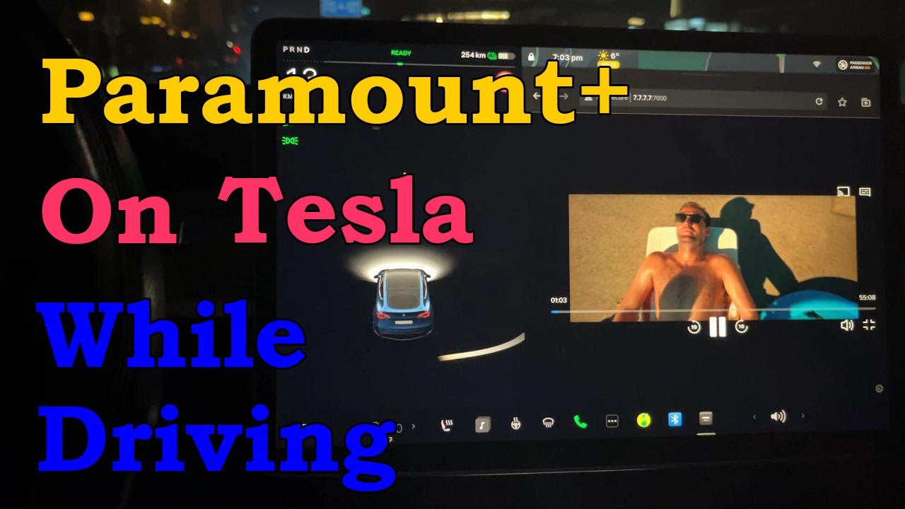 Enjoy Paramount Plus in Your Tesla: Cast Videos with TeslaDisplay ...