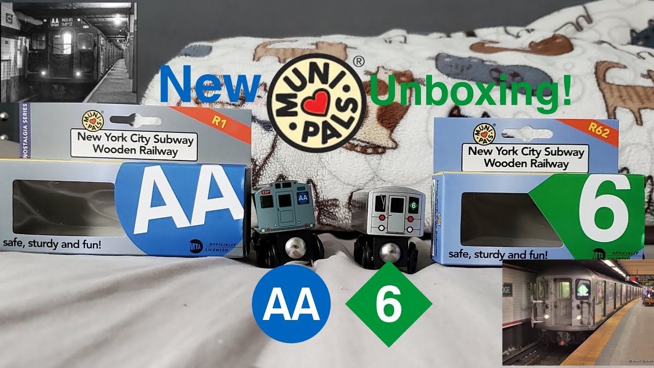 (New) Unboxing the Munipals R1 (AA) and R62A (6) Express trains! - YouTube