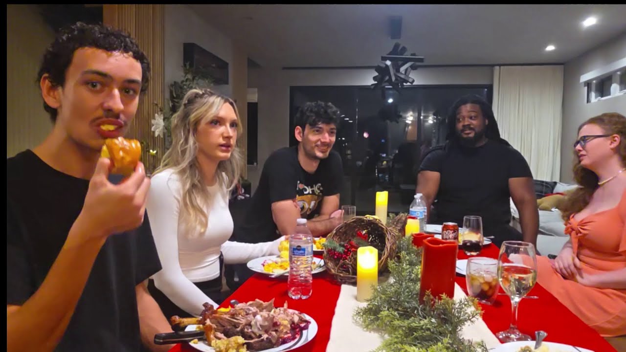 Deep Frying a Brisket and Turkey at Ice Poseidon's House w/ kimmee ...