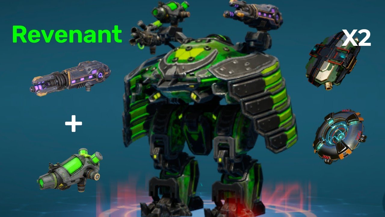 [War Robot] Revenant Puncher+ toxin Gameplay - YouTube
