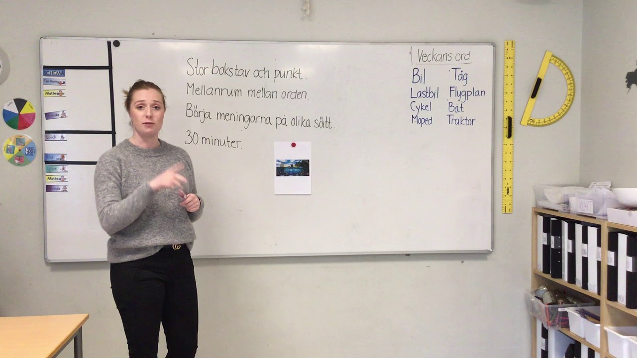 Svenska - Beskriv bilden - YouTube