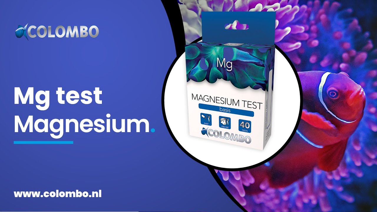 Colombo Marine Magnesium Test - YouTube
