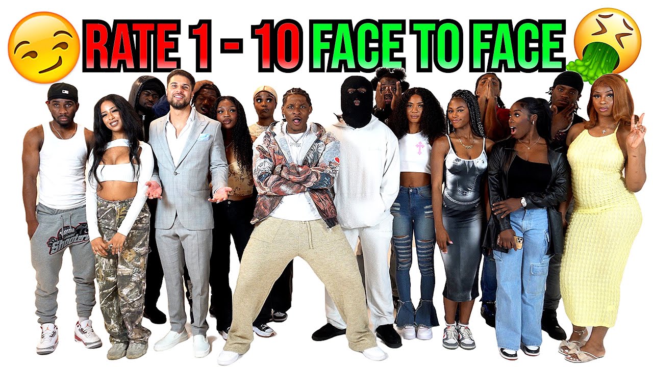RATING 1-10 FACE TO FACE! - YouTube