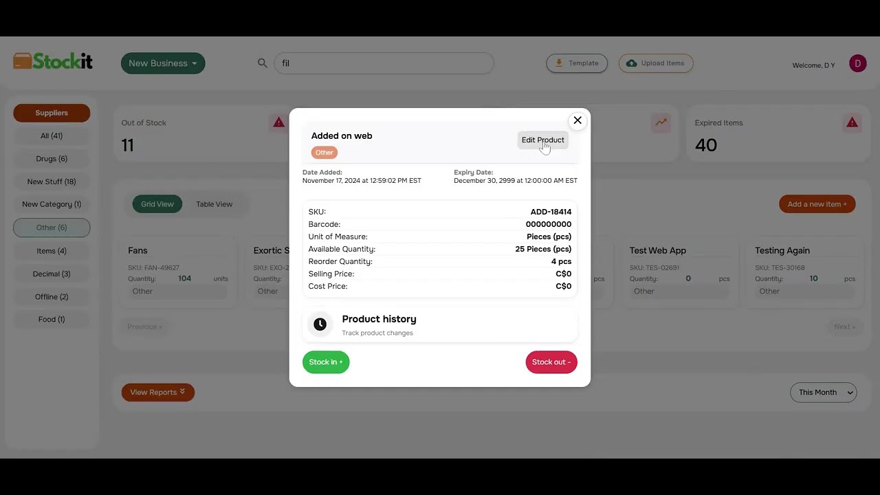 StockIt Pro Demo 2025 - YouTube