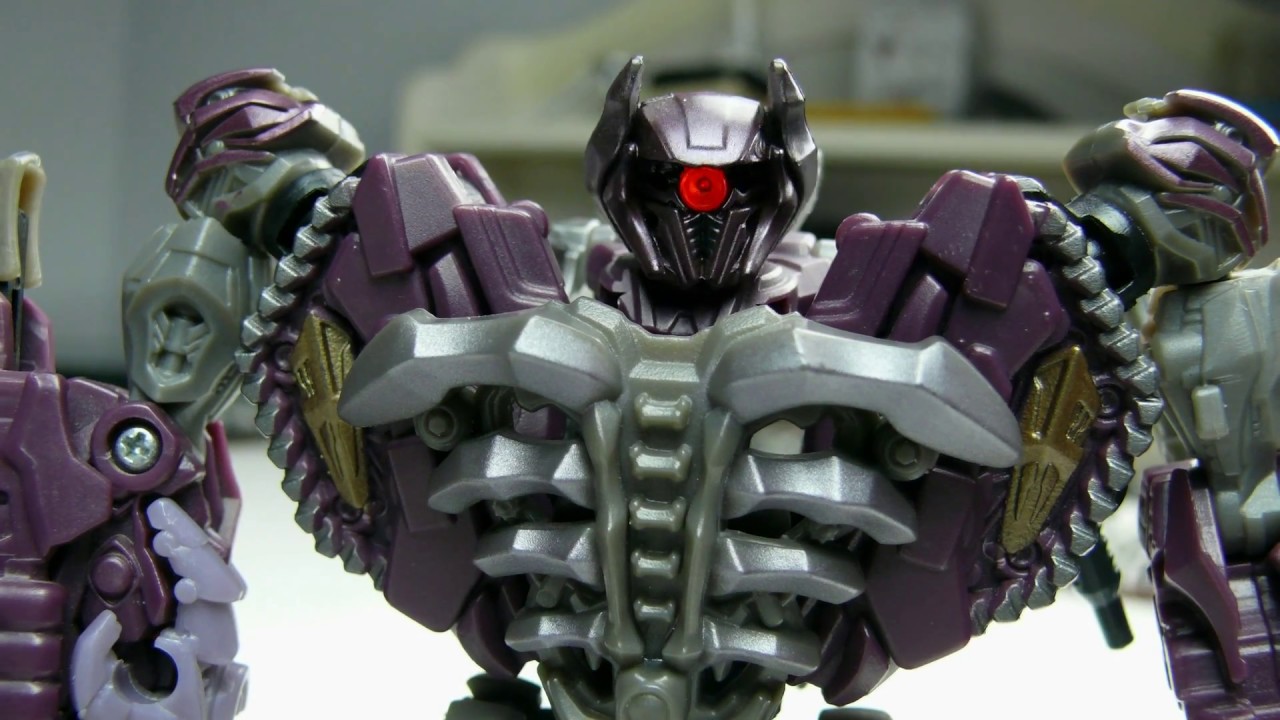 Transformers Stop Motion - Shockwave vs LEGO Iron Man - YouTube