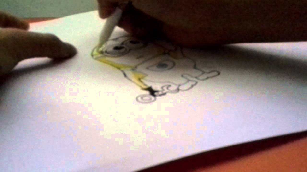 Sad minion drawing - YouTube