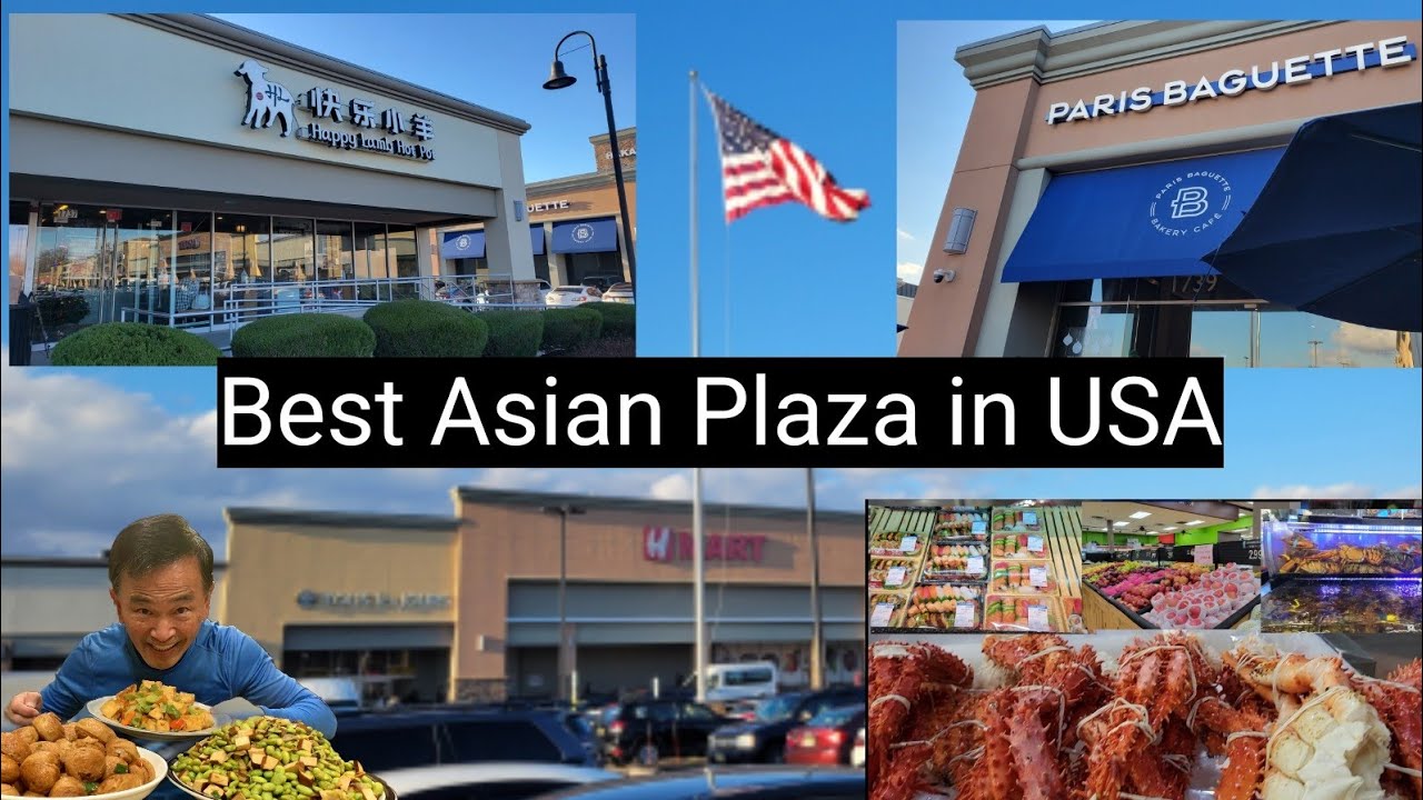 Best Asian Plaza, Festival Plaza, Edison New Jersey - YouTube