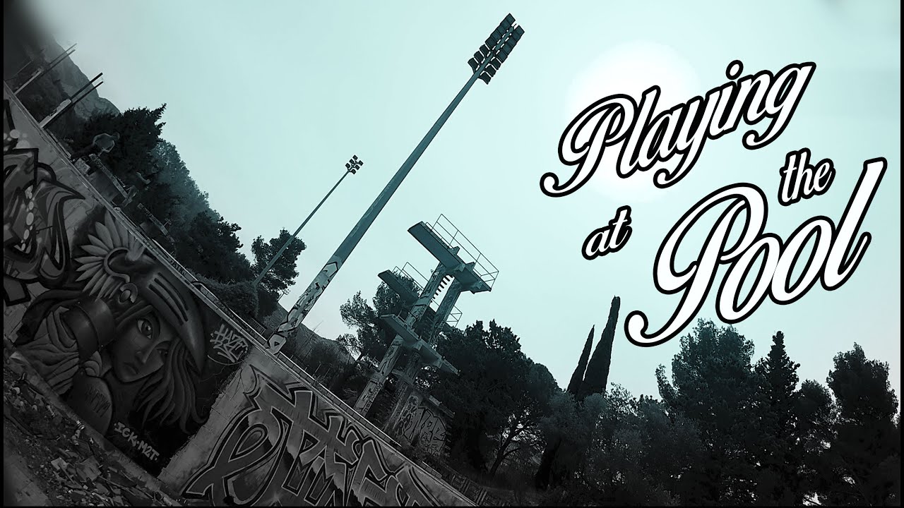 playing at the pool - YouTube