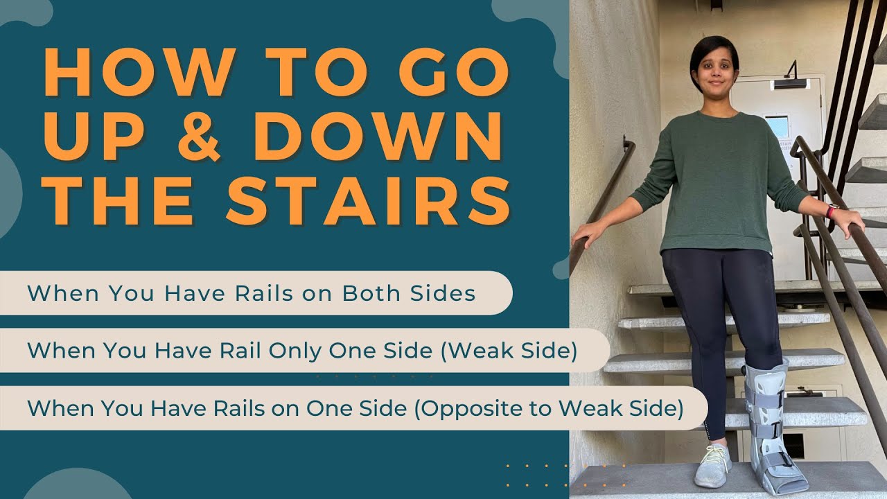 How do you go up and down stairs - YouTube