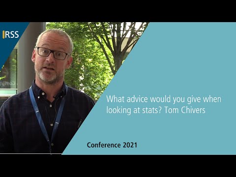 What advice would you give when looking at stats? -Tom Chivers