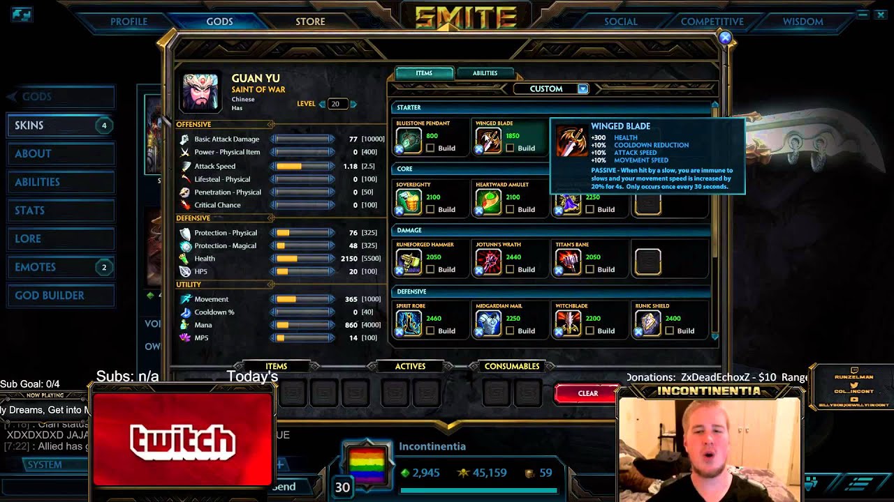 Season 2 Support Warrior Build - YouTube