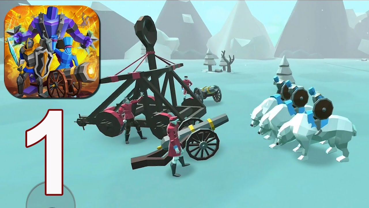 Epic Battle Simulator 2 - Gameplay Walkthrough Part 1 - Level 1 -12(iOS ...