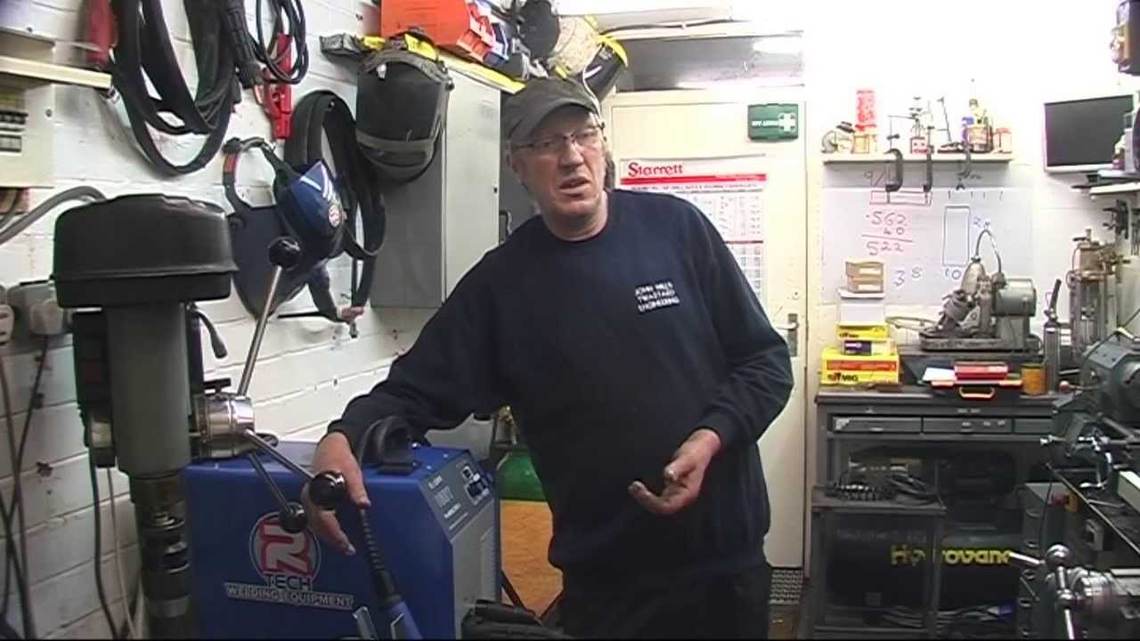 R-Tech Pro-MIG250-1 MIG Welder Part Three - YouTube
