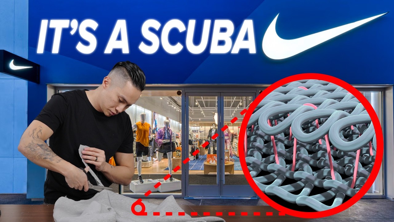 The Secret Engineering Behind Nike Tech Fleece | Teardown and Review ...