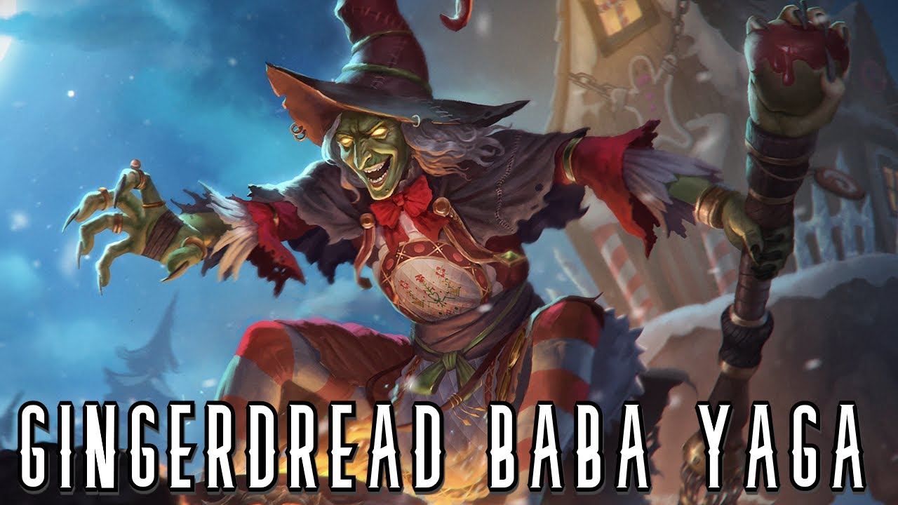 SMITE: Skin Showcase - Gingerdread Baba Yaga - YouTube