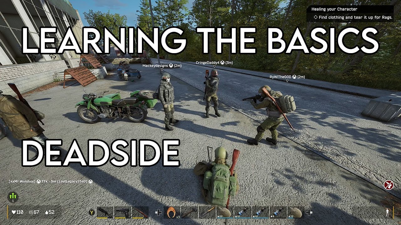 LEARNING THE BASICS IN DEADSIDE | XBOX SERIES X GAMEPLAY - YouTube