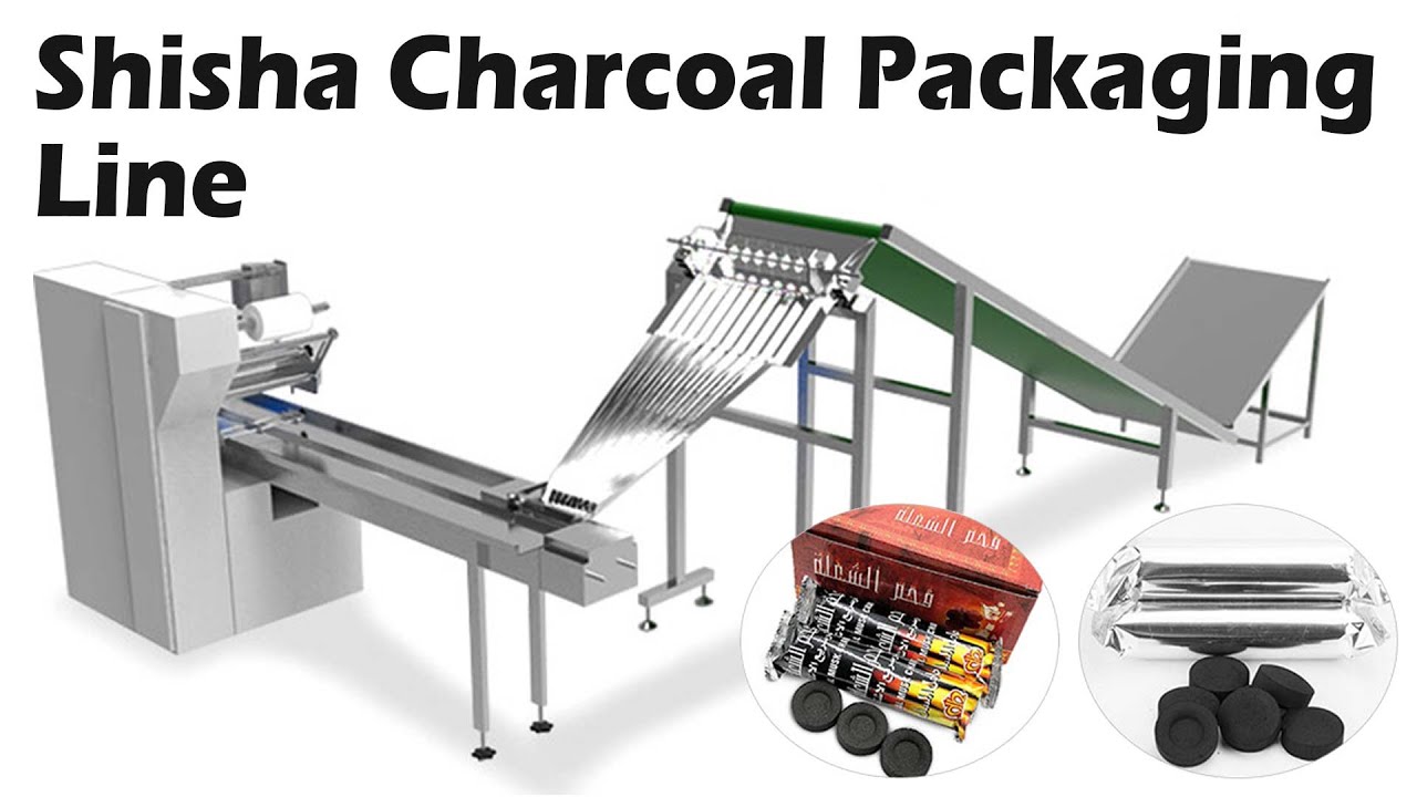 Shisha Charcoal Packaging Machine Line - Efficient Hookah Charcoal ...