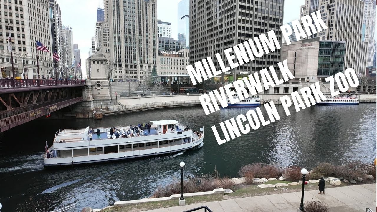 DANDO UMA VOLTA EM CHICAGO: MILLENIUM PARK + RIVERLWALK + LINCOLN PARK ...