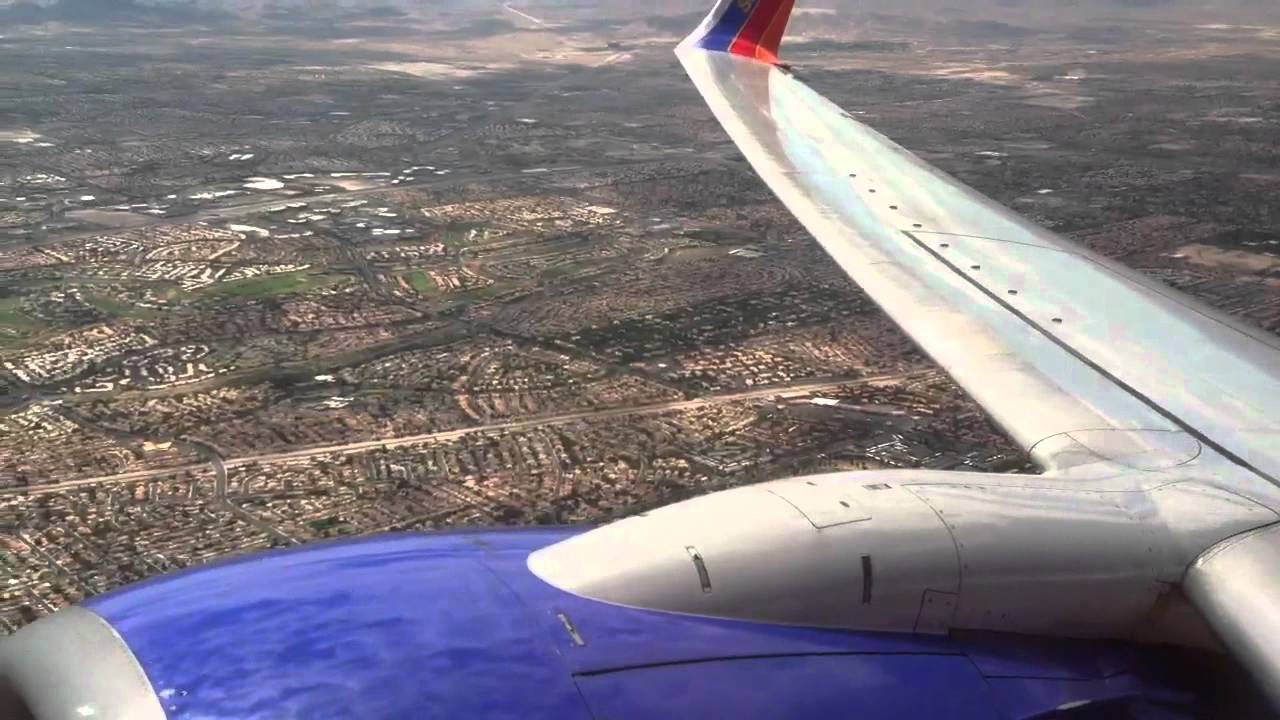 Southwest airlines Las Vegas takeoff - YouTube