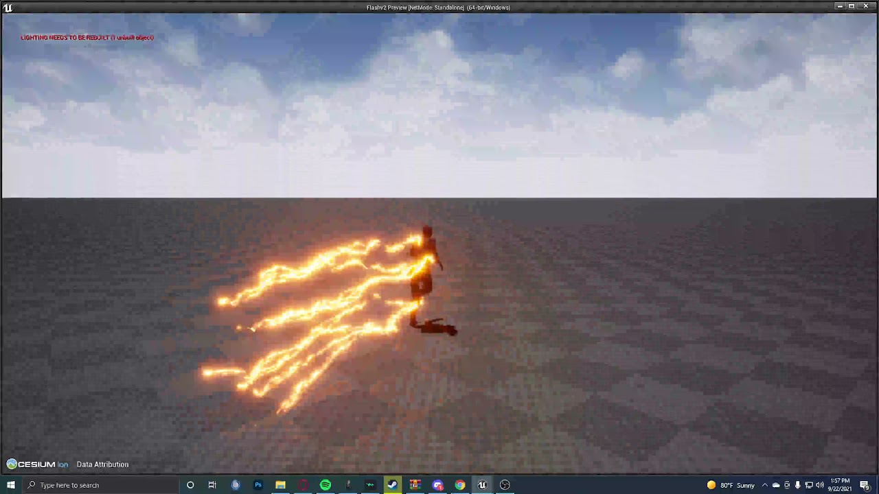 Lightning Trail Update Flash Game - YouTube