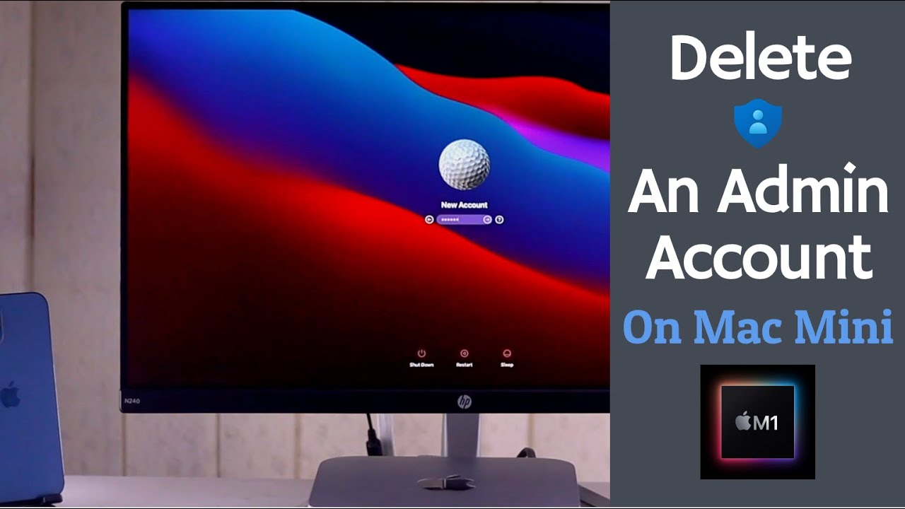 Delete Admin Account on Mac Mini (M1, 2020) - YouTube
