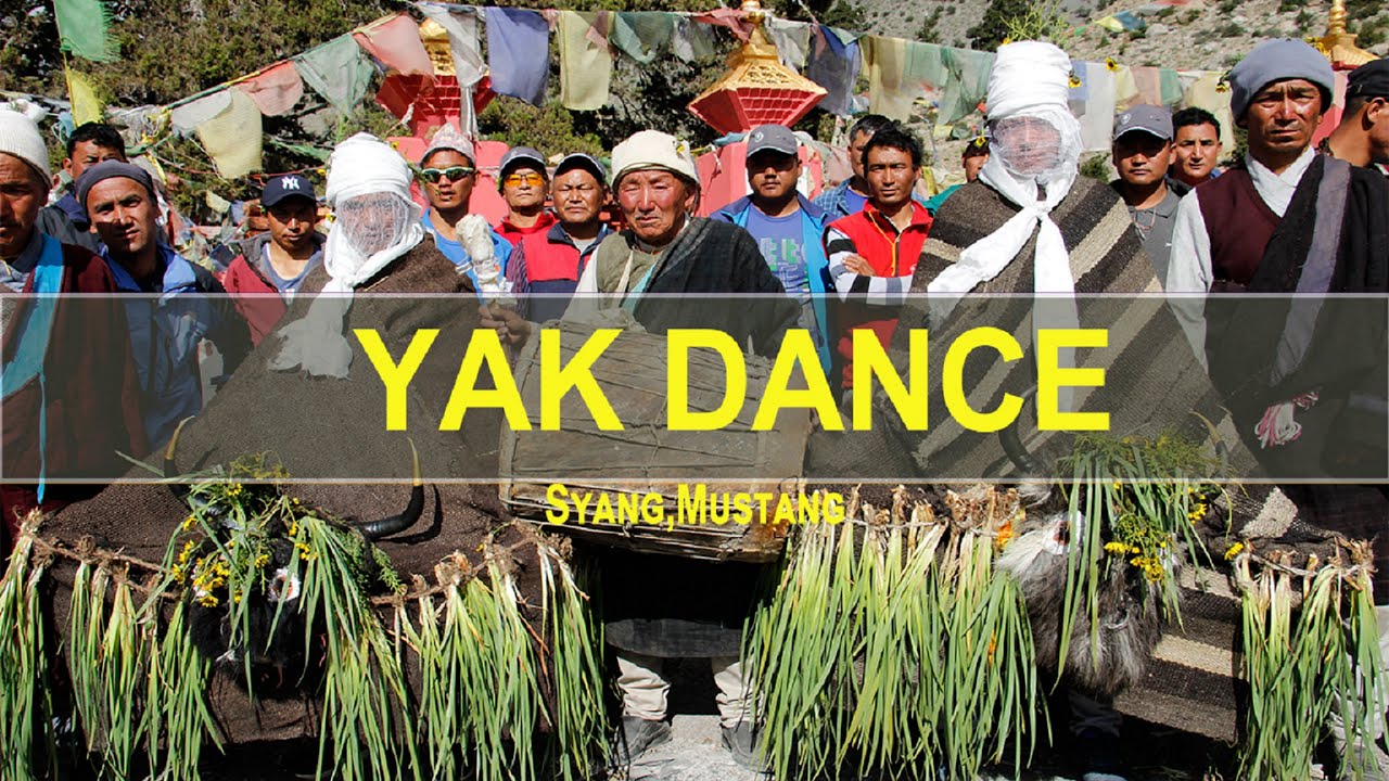 खिल्हा मेला (याक नाच) l Mustang ll Yak Dance ll Syang Village 2076 ...
