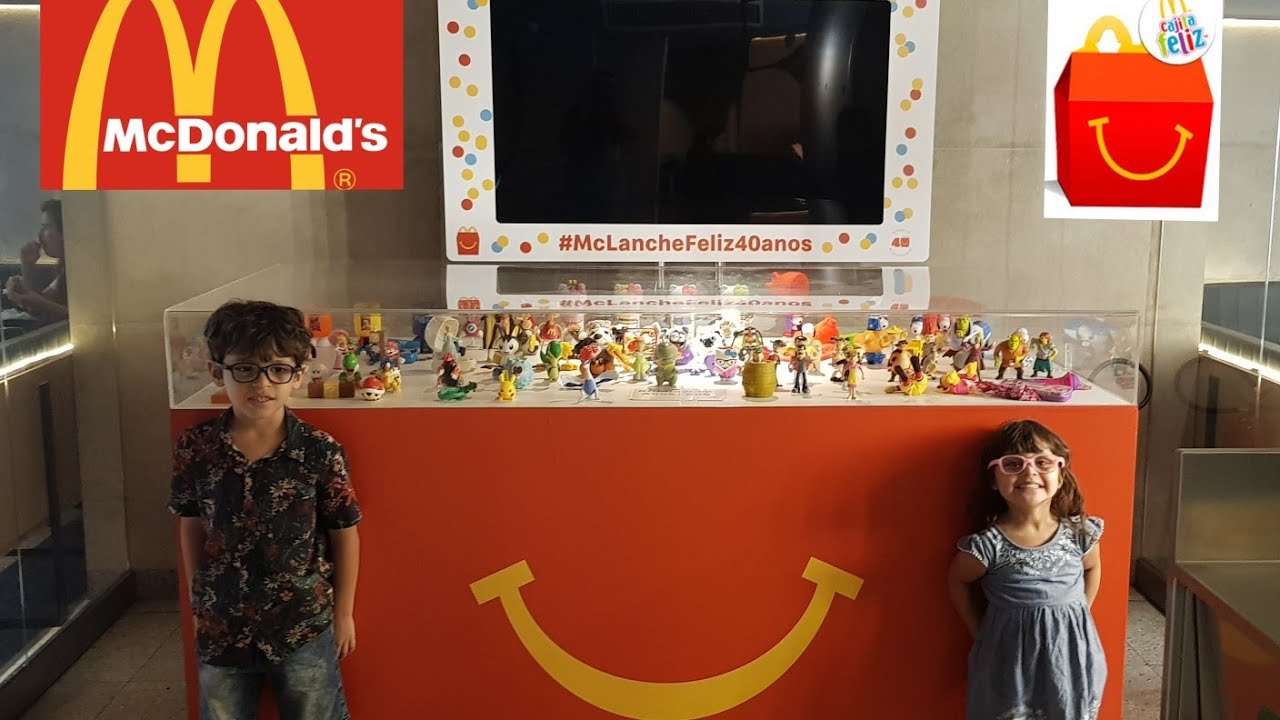 TODAS COLEÇÃO MC DONALDS 40 ANOS MC LANCHE FELIZ anos 80/90/2000 - YouTube