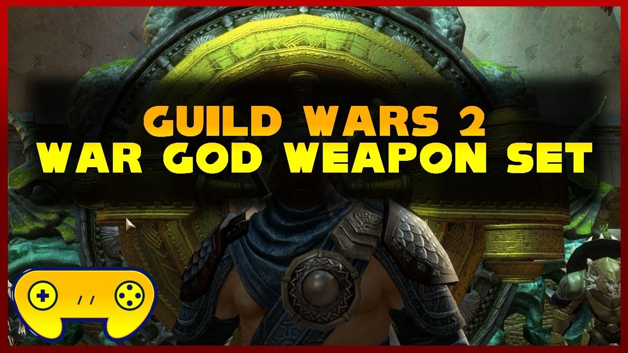 Guild Wars 2 - Path of Fire War God Weapon Set - YouTube