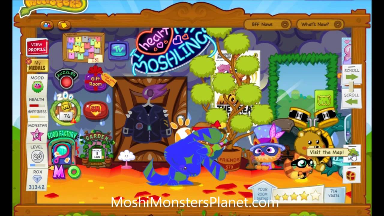 Moshi Monsters Secrets - Free Purple Timer Chef Hat Cheats - YouTube