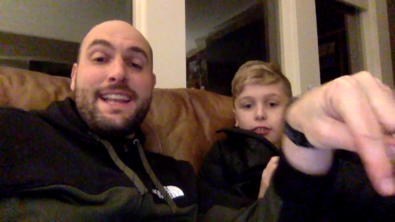 Dorky dad does a Fortnite video with kid - YouTube