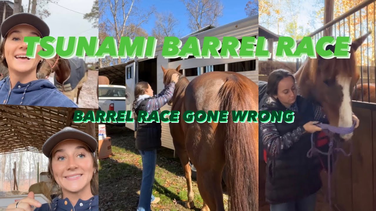 Barrel Race GONE WRONG!! (Barrel Race Vlog) - YouTube