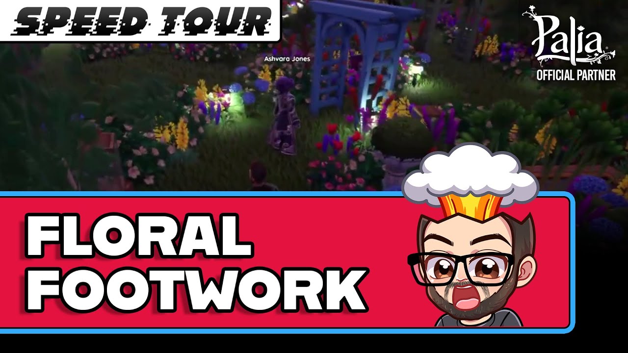 GORGEOUS WALKWAY!! :: Palia House & Plot Tour - YouTube