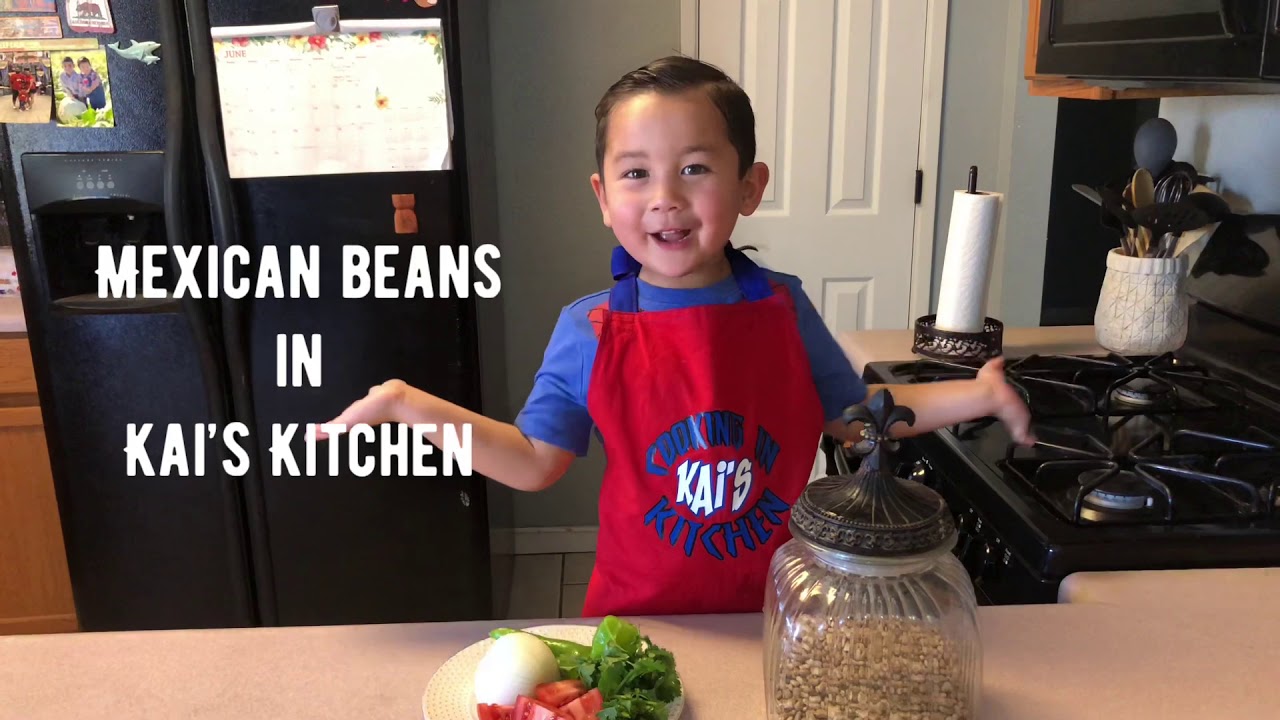 Mexican Beans in Kai’s Kitchen - YouTube