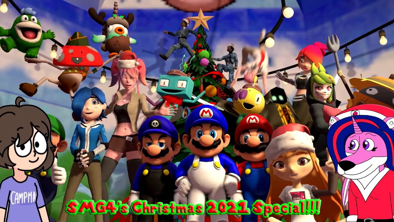 Princess Sword Heart & Chloe React to SMG4 Christmas Special 2021 - YouTube
