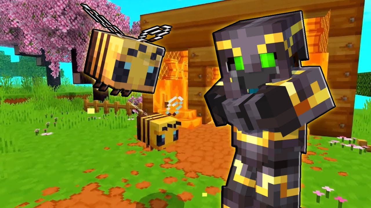 Minecraft 15 year Journey World: PART 4 (BUZZY BEES) - YouTube