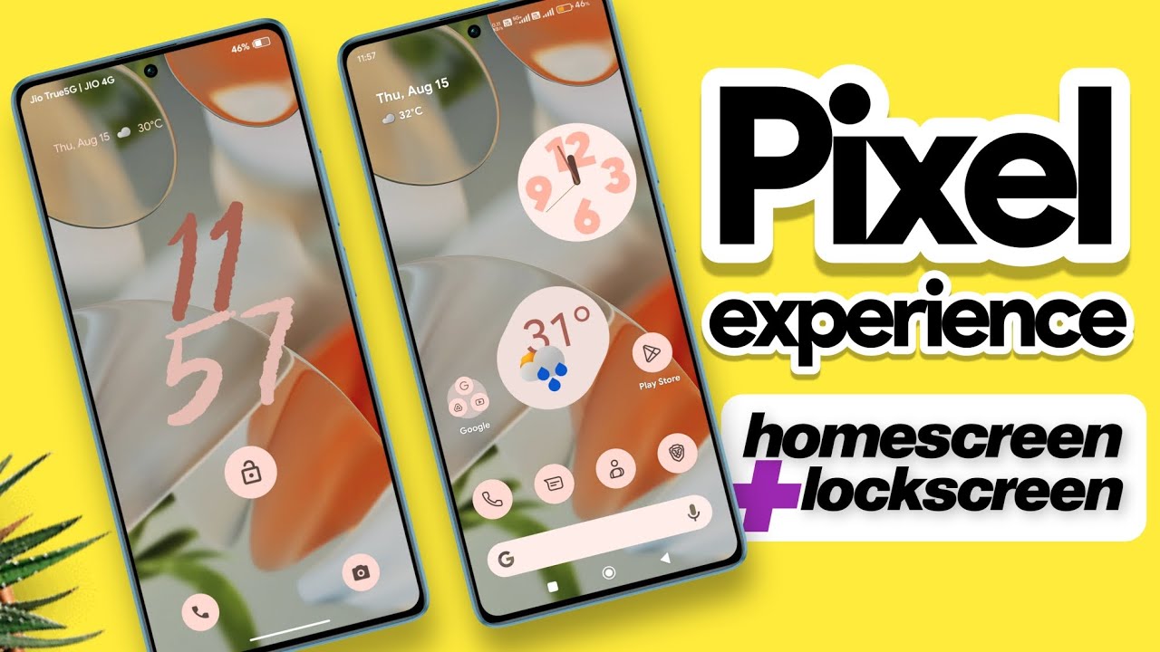 Get Pixel 9 Look With This Homescreen+Lockscreen Setup On Any Android - YouTube