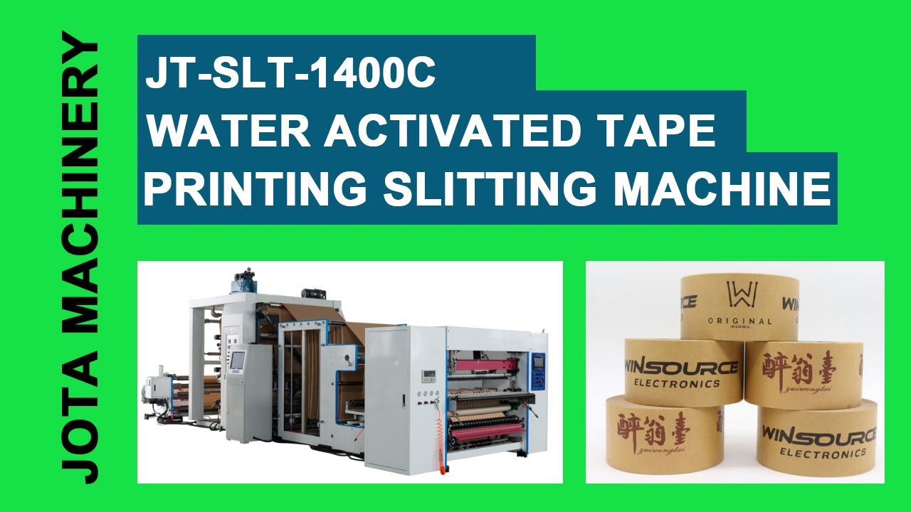 A WAT Tape for future -Water Activated Kraft Paper Tape Printing ...