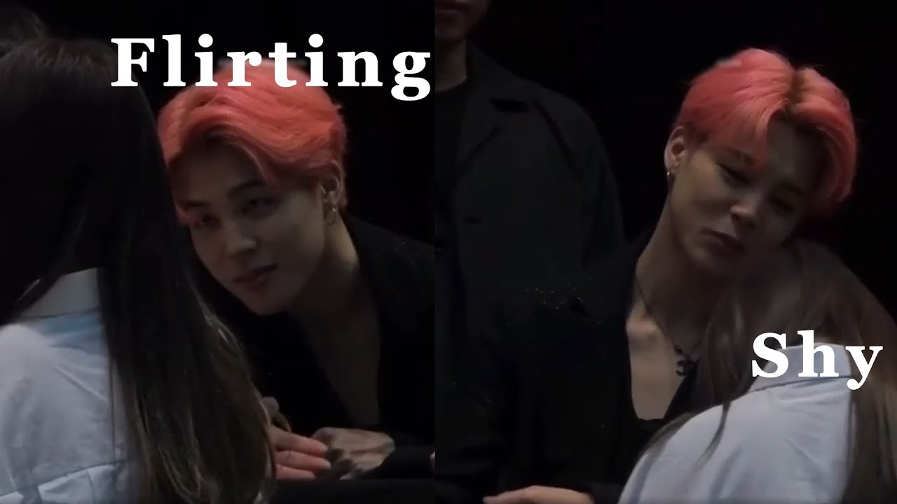 This is what happens when Jimin from BTS flirts - YouTube