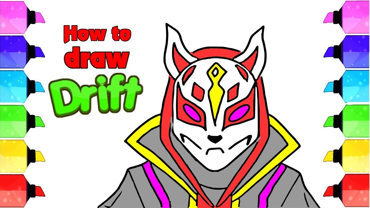 How To Draw Drift From Fortnite - fortnite drawing drift | battle ...