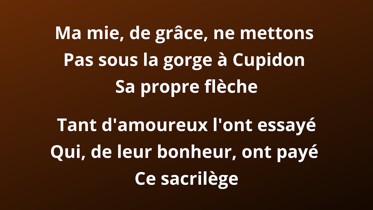 la-non-demande-en-mariage-georges-brassens-paroles-youtube